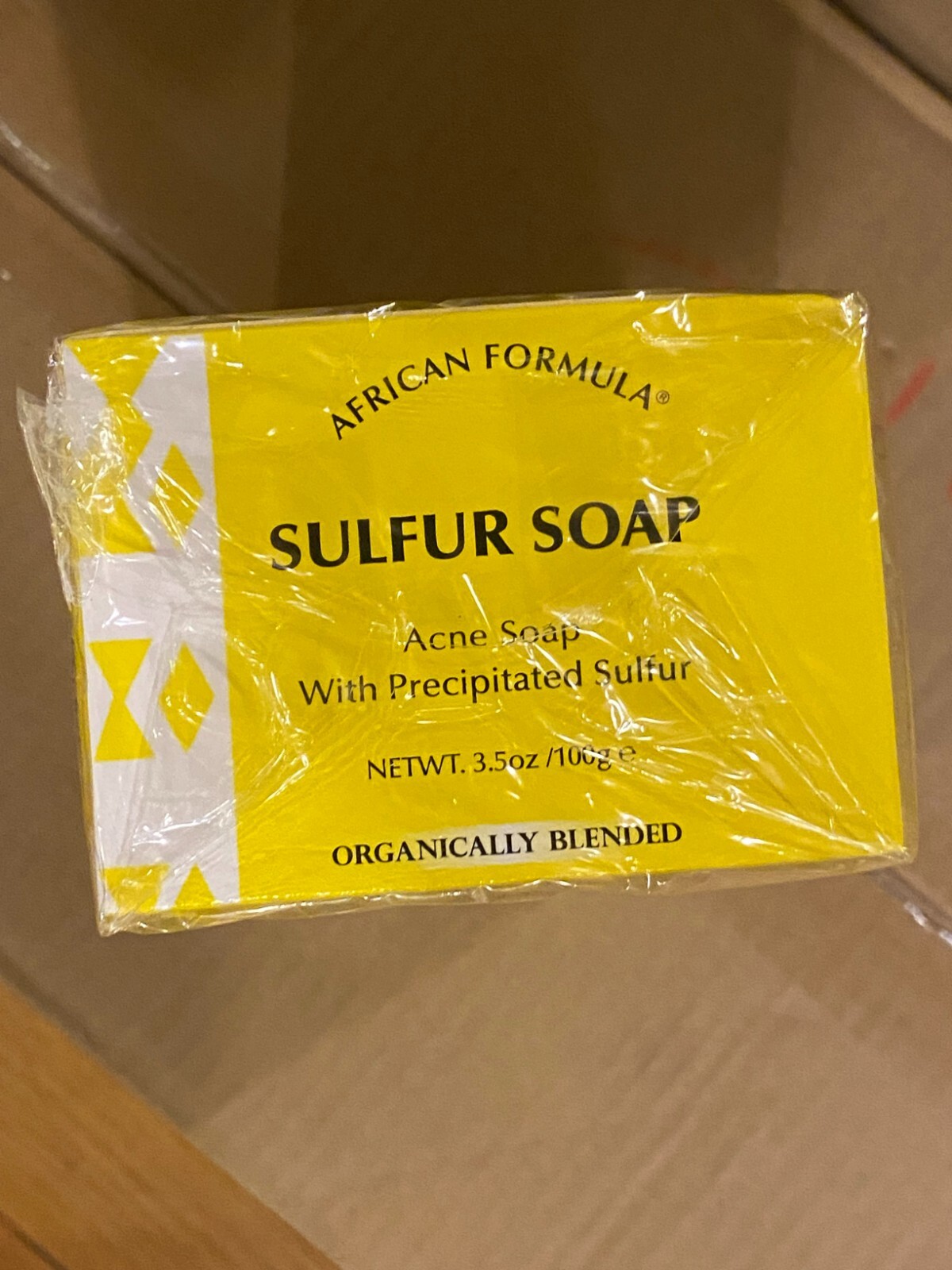 12-pack African Formula Sulfur Soap For Acne Treatment, Jabon de Azufre ...