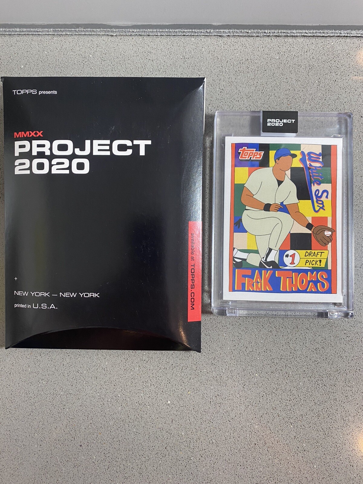 2020 Topps Project 2020 - 1990 Topps Fucci #96 Frank Thomas for sale ...