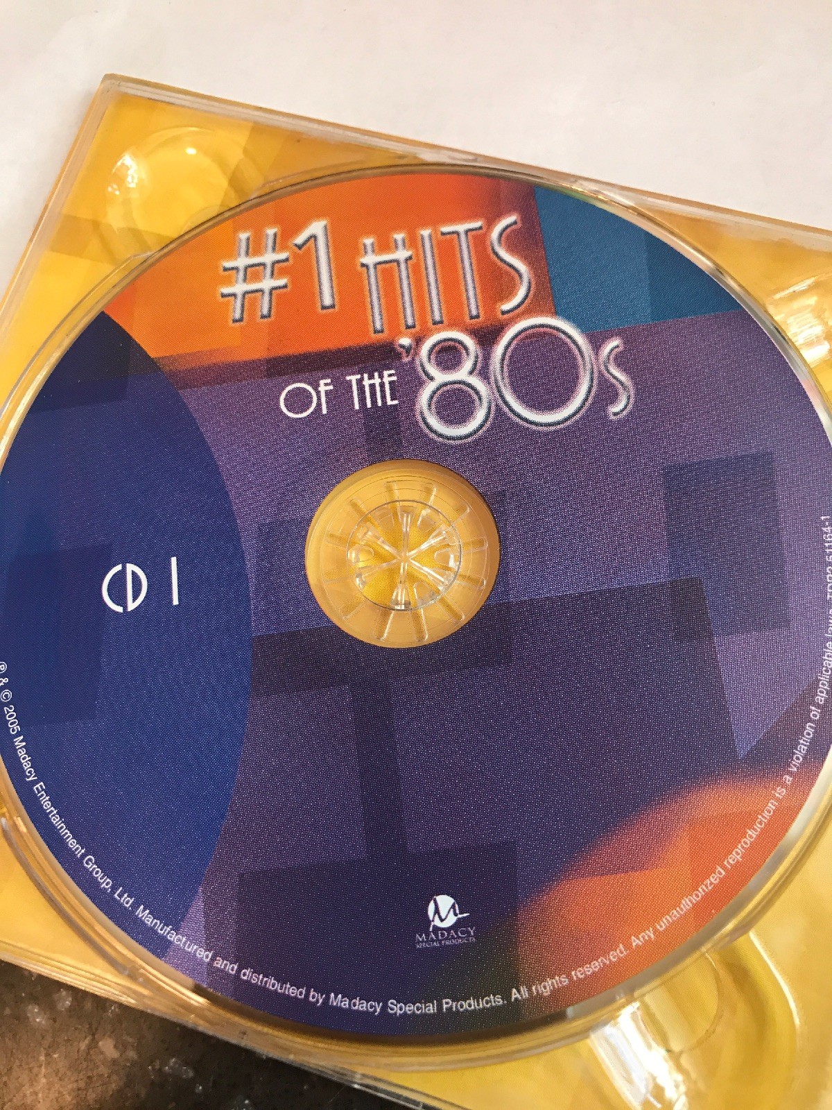 #1 Hits of the 80's [Madacy] by The Countdown Singers (CD, Sep-2005, 3 ...