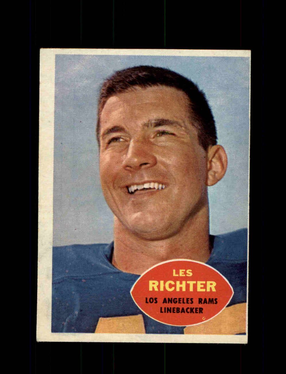 1960 LES RICHTER TOPPS #68 RAMS *R2320 | eBay