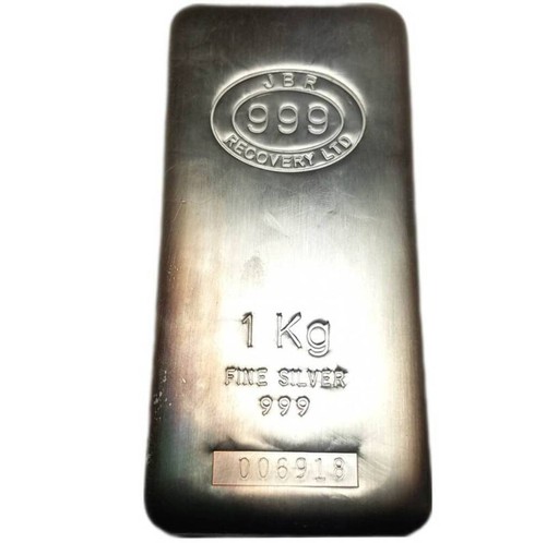 1kg Silver Bar .999 Fine - High Purity Silver | Verified Quality | eBay