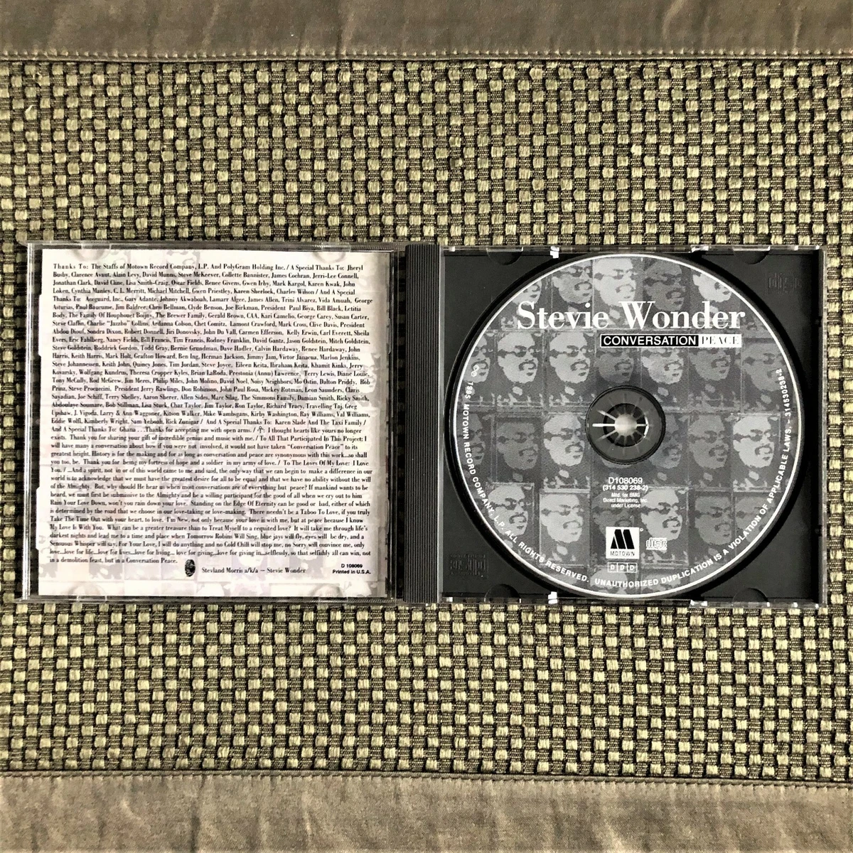 Stevie Wonder Conversation Peace