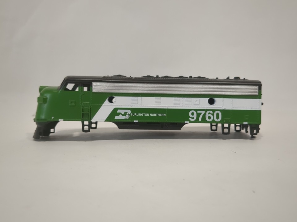 HO Athearn Burlington Northern BN F7 9760 SHELL ONLY | eBay