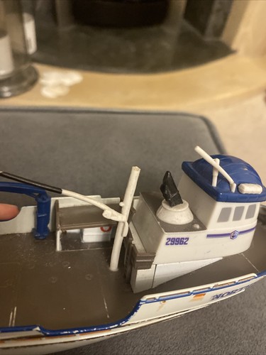 Disney Pixar Cars Agent Crabby Plastic Boat Northwestern Spy Boat ...