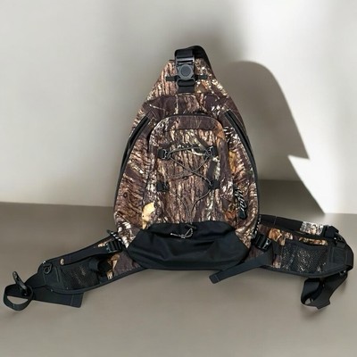 L.L Bean Mossy Oak Break Up Turkey Soft Shell Camo Hunting, Sling ...