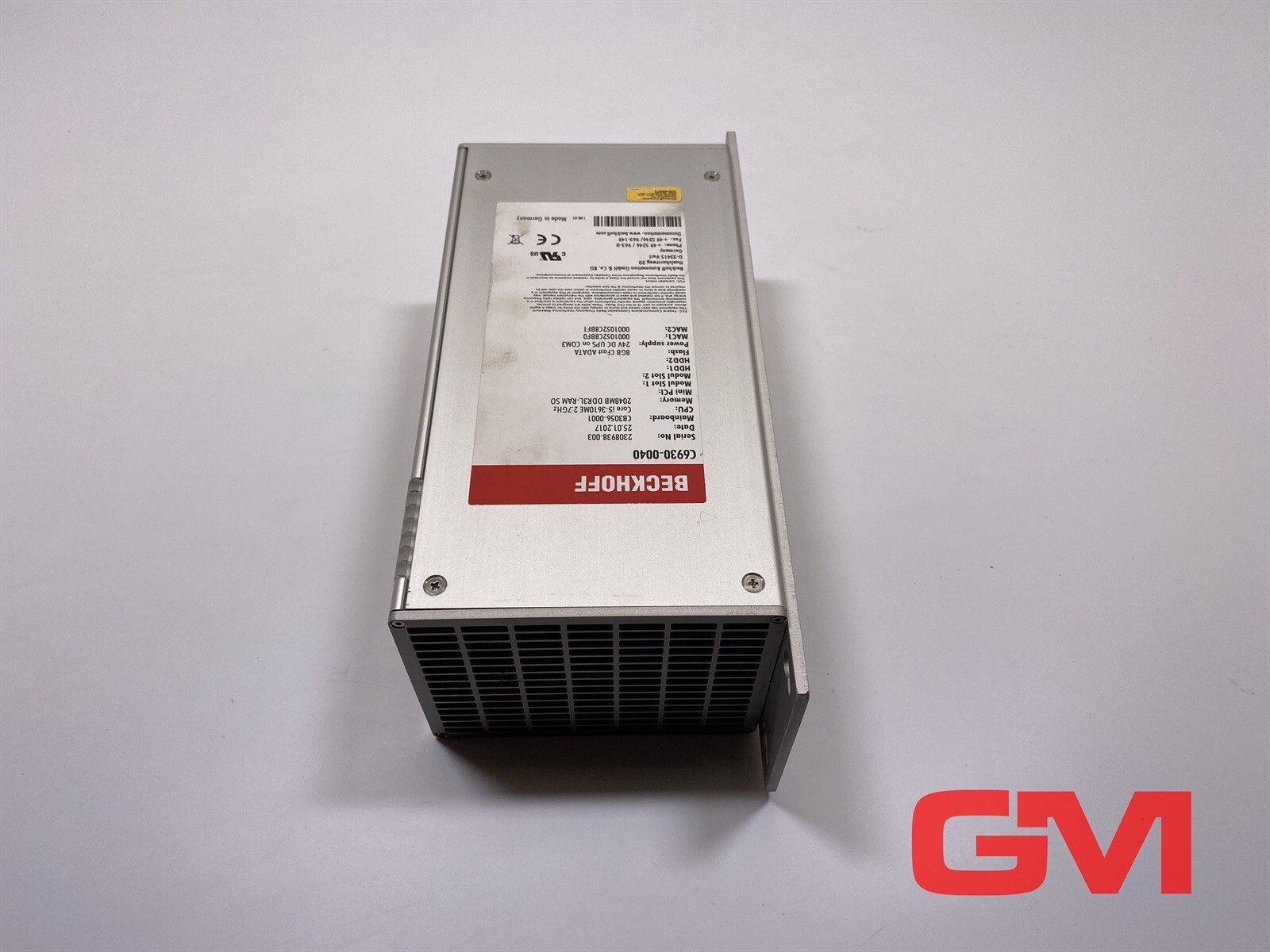 Beckhoff Schaltschrank-Industrie-PC C6930-0040 cabinet industrial PC ...