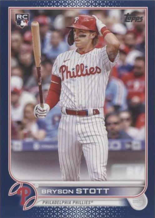 2022 Topps Update Series - Bryson Stott #US224 Royal Blue (RC) for sale ...