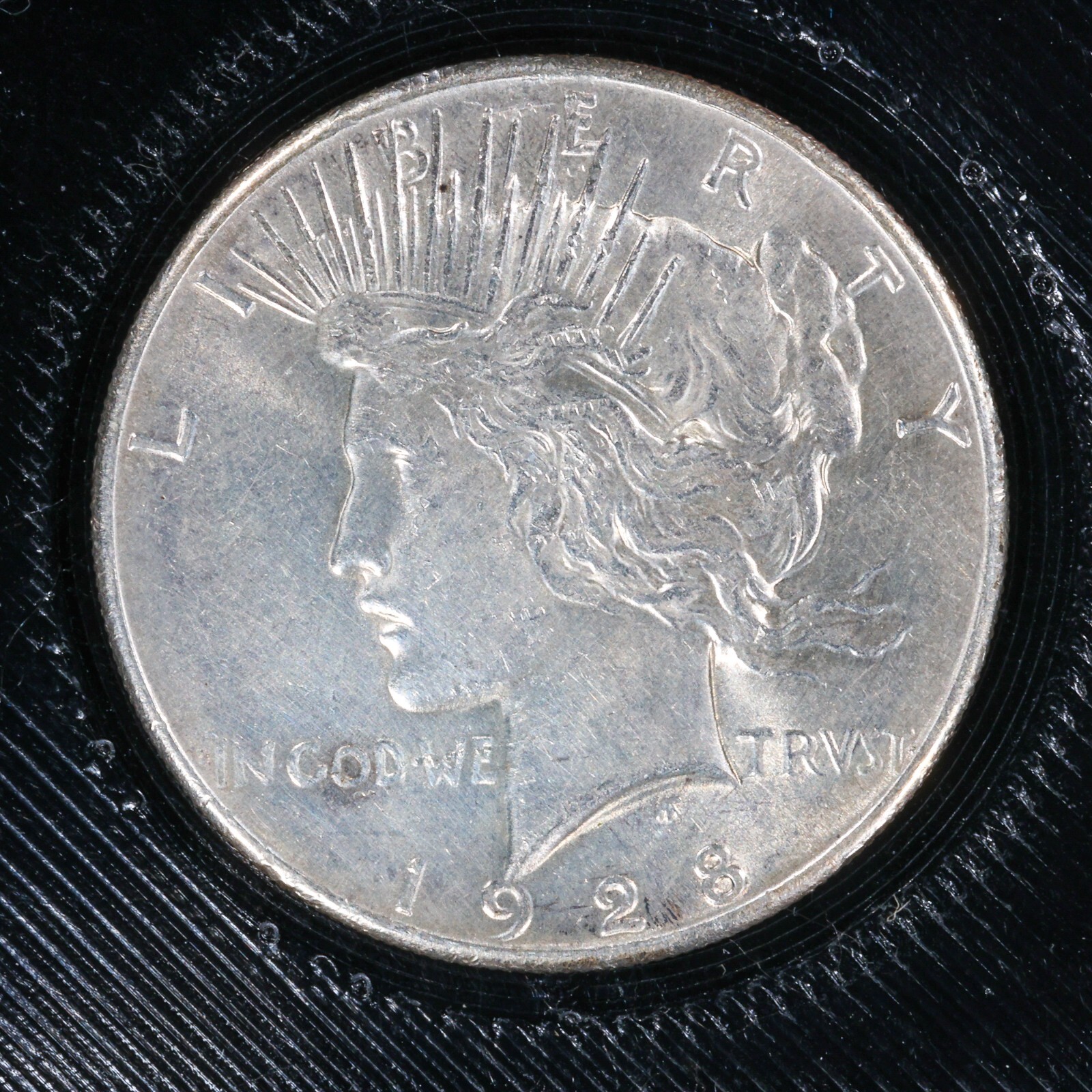1928 $1 Peace Dollar Scratches Both Sides | eBay