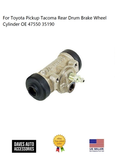For Toyota Pickup Tacoma Rear Drum Brake Wheel Cylinder OE 47550 35190 ...