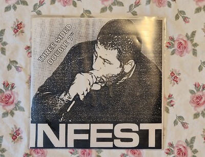 INFEST ★ Three sided double 7" ★ EP Limited 88/200 ★ Powerviolence ...