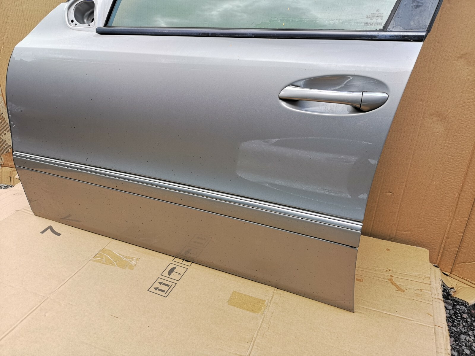 2002-2009 MERCEDES E CLASS W211 LEFT FRONT PASSENGER SIDE DOOR GREY ...