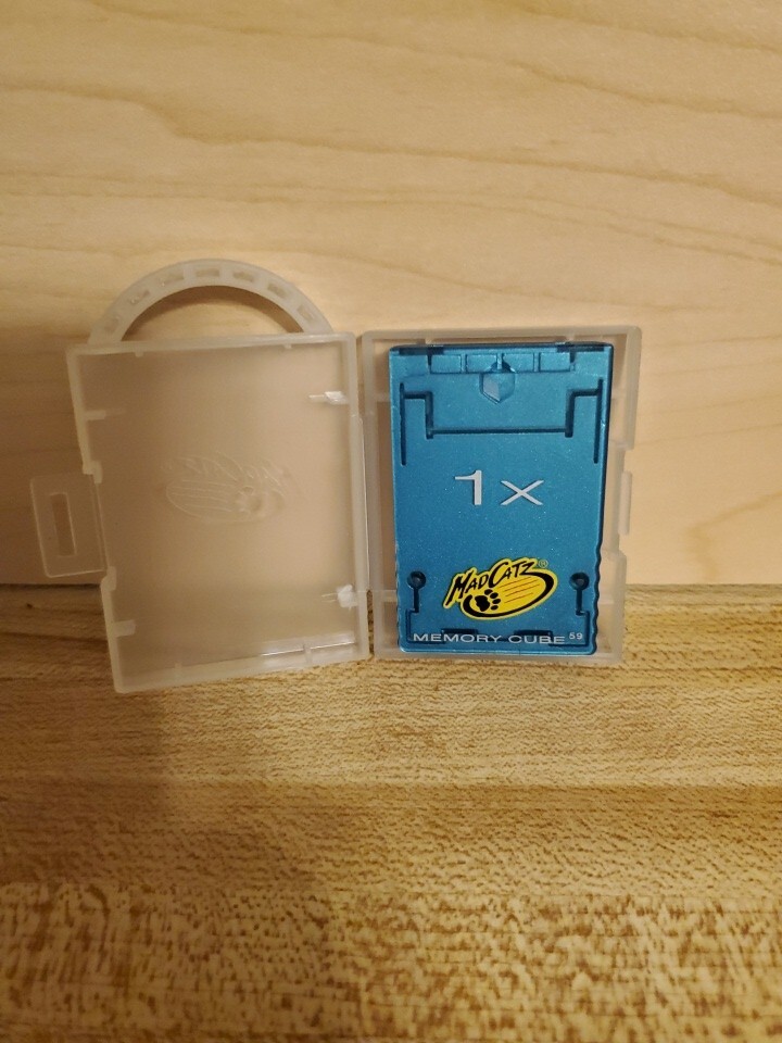 Nintendo GameCube 1X Memory Cube 59 Mad Catz Save Memory Card 5607 | eBay