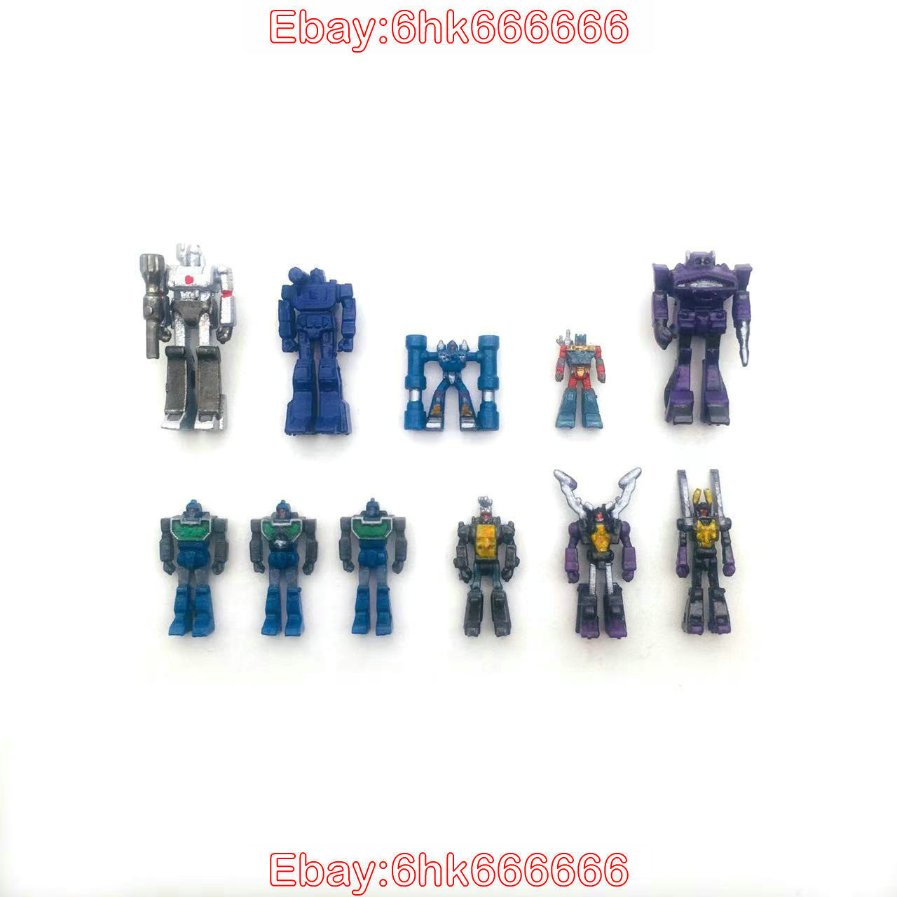 High quality pinted minimum MINI Decepticons 11 PCS : Mega etc. 2cm | eBay