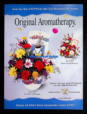 FTD Pick-Me-Up Bouquet 1998 Trade Print Magazine Ad Poster ADVERT | eBay