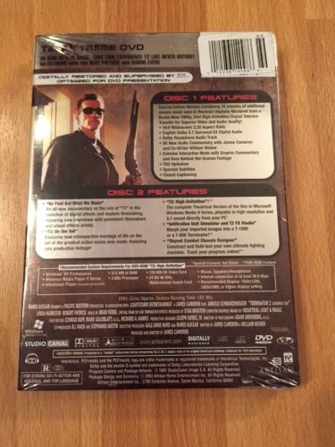 T2 (TERMINATOR 2) - Sci-Fi /Action Classic, EXTREME DVD, NEW | eBay