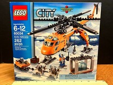 LEGO 60034 Arctic Helicrane Set Parts List