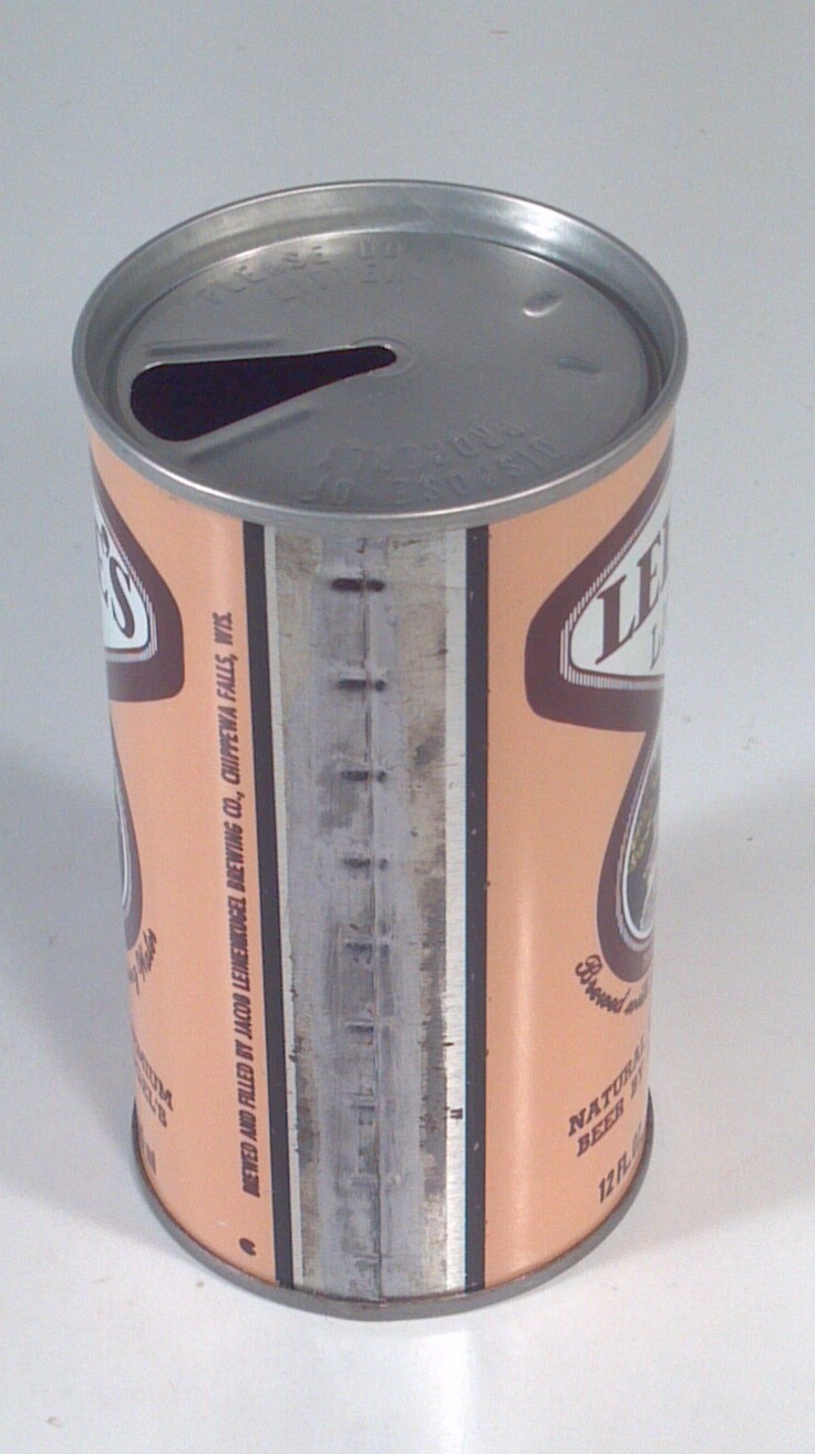 Vintage Leinie's Light Leinenkugel 12oz Straight Steel Beer Can ...