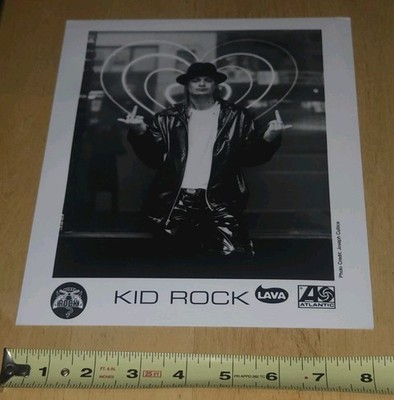 KID ROCK Devil Without... PROMO 8x10 PHOTO Lava/Atlantic Records MiDDLE ...