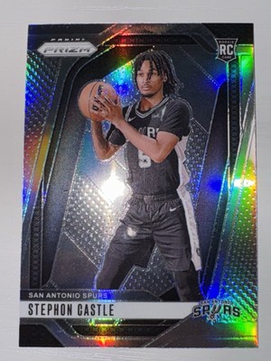 2024 Panini Prizm Stephon Castle Silver Prizm RC Rookie Card #234 | eBay