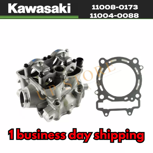Genuine 2009-2015 Kawasaki KX450F Cylinder Head & Gasket 11008-0173 ...