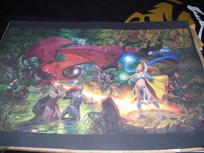 EVERQUEST Parkinson Poster 28 x 21 SONY GIVEAWAY PROMOTIONAL | eBay