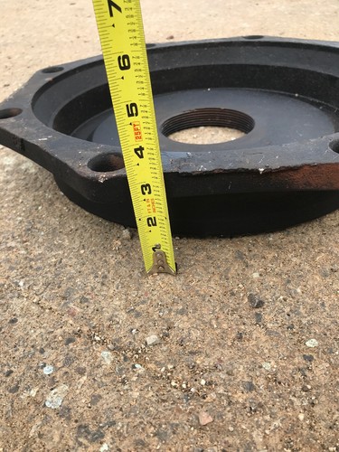 TYLER UNION 12” X 4” MECHANICAL JOINT MJ CAP 4” FNPT TAP 350 DI Made In ...