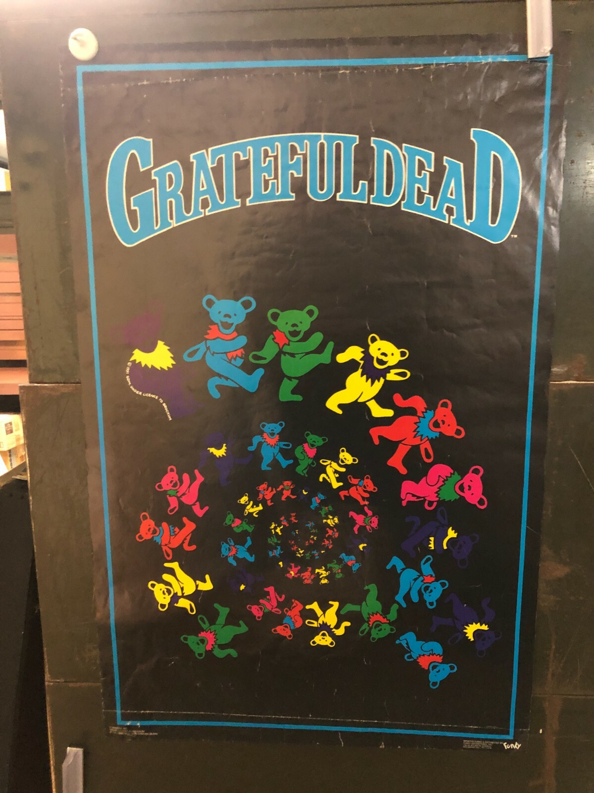 Grateful Dead Bears Poster