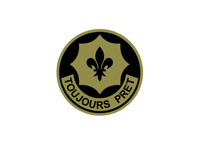 2nd Armored Cavalry Regiment Vinyl Window Decal/Sticker Black/Olive U.S ...