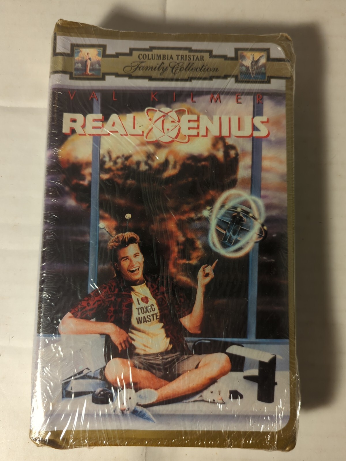 NEW SEALED Real Genius (VHS, 1996) Clamshell New Sealed Val Kilmer ...