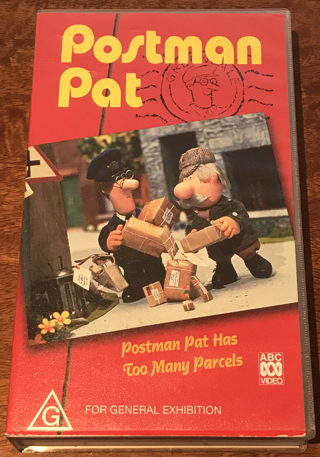 Postman Pat Has Too Many Parcels Rare VHS Video Tape ABC Kids | eBay