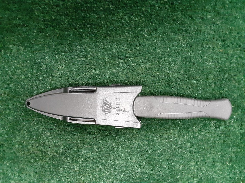 GERBER GUARDIAN BACKUP Double Edge Fixed Blade Boot / Belt Knife NOS ...