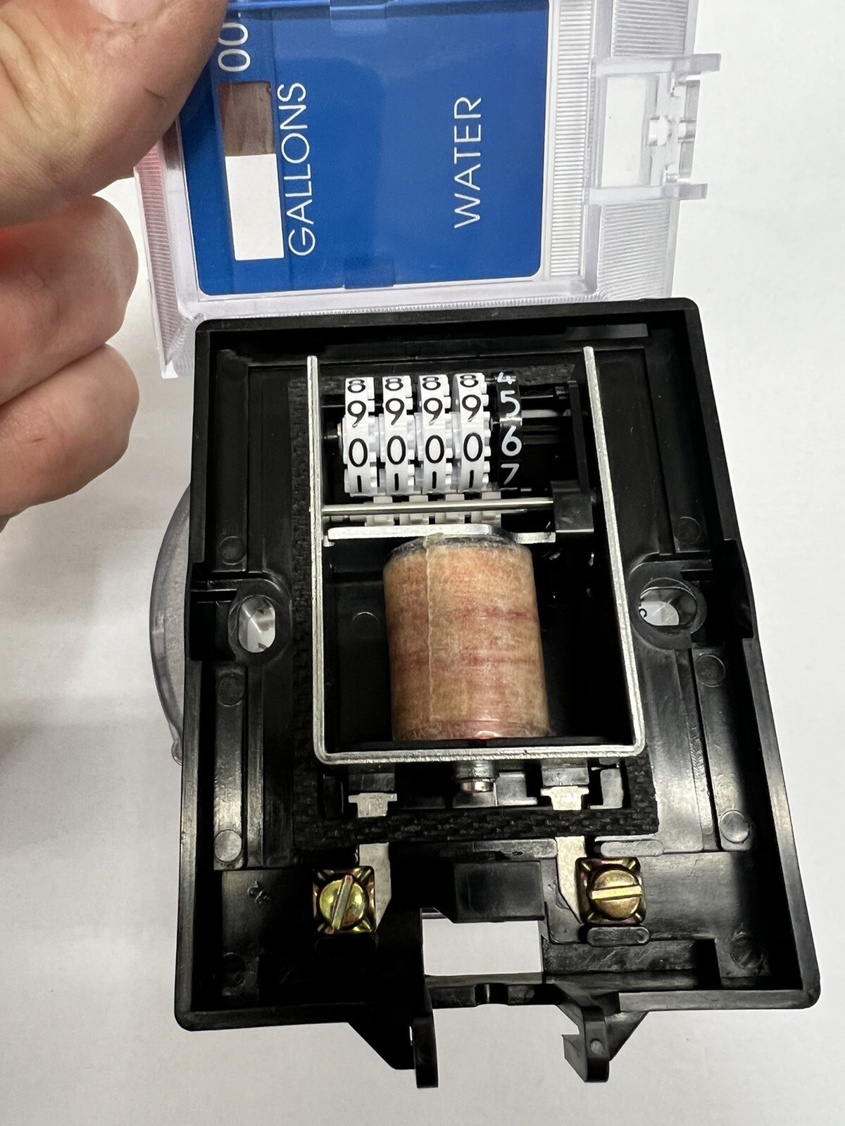 Badger 5/8x3/4 M25 Meter With Pulse Register And Remote+ Couplings 7.5 ...