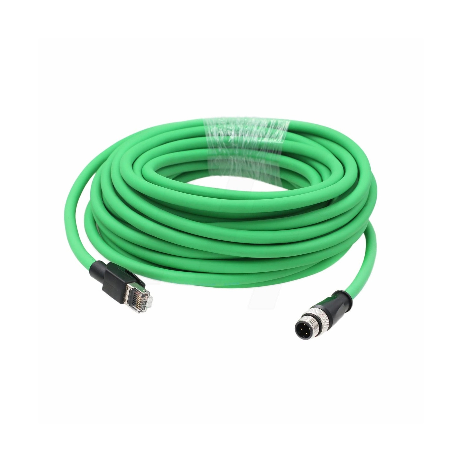 M12 4 Pin D-Coded to RJ45 Ethernet Cable for Sick Datalogic Sensor ...