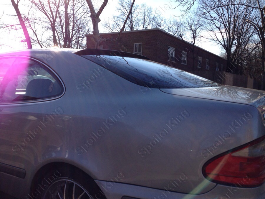 Fits: Mercedes Benz W208 CLK 1998-2002 Rear Roof Wing Window Spoiler ...