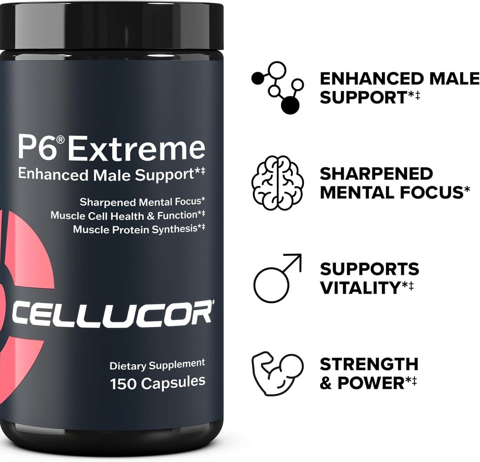 Cellucor P6 Red Original - P6 Ultimate Black - P6 Orange Ripped - P6 ...