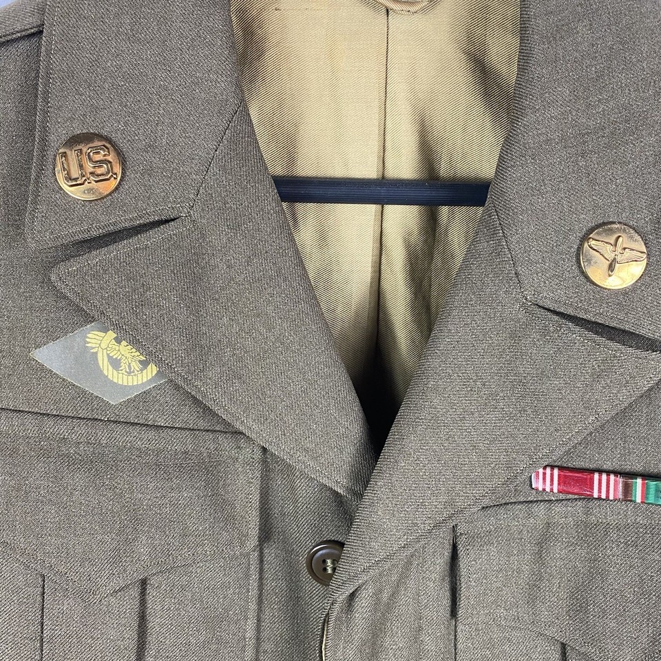 Original WWII Airborne Glider Troop Ike Uniform Felt Patch | eBay