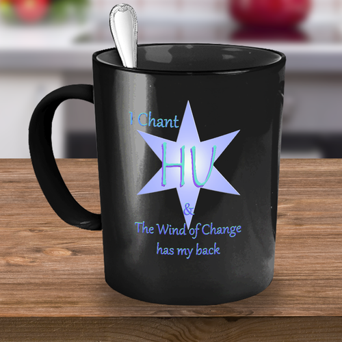 Hu Chant Gift Mug Eckankar Wind of Change Spiritual Uplifting Big ...