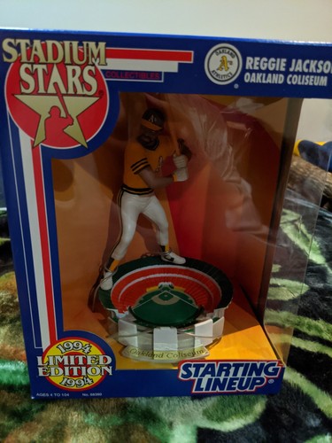 1993 MLB Starting Lineup Action Figure Reggie Jackson Stadium Stars | eBay