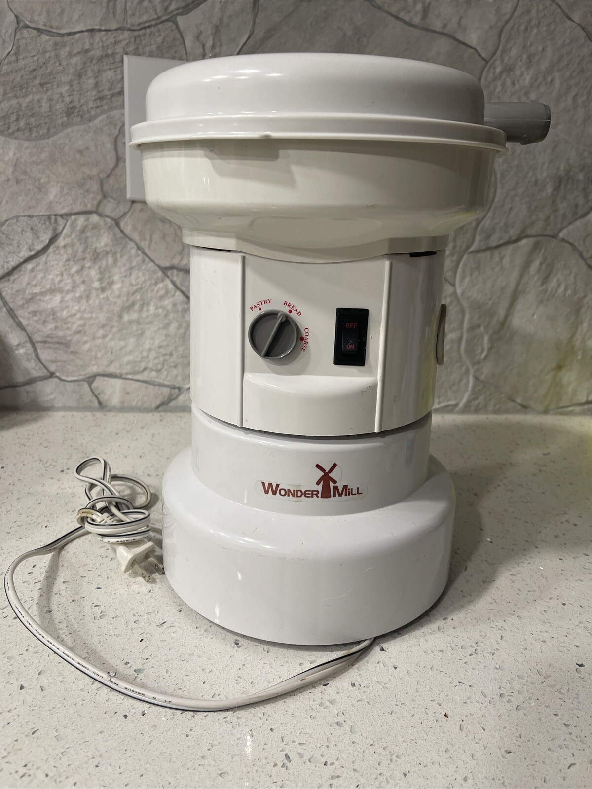 WonderMill Powerful High Speed Electric Grain Mill Grinder - White (2-0911) 798304043747 | eBay