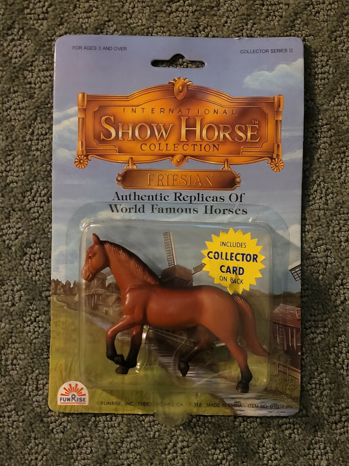 VINTAGE FUNRISE INTERNATIONAL SHOW HORSE COLLECTION FIGURE ( NEW ...
