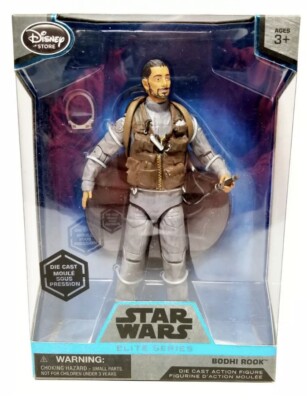 Bodhi Rook Action Figure Star Wars Elite Series Disney Store Rogue One ...
