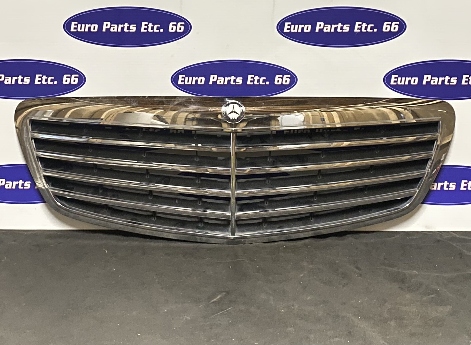 07-09 Mercedes W221 S550 S450 Front Hood Radiator Grill Grille ...