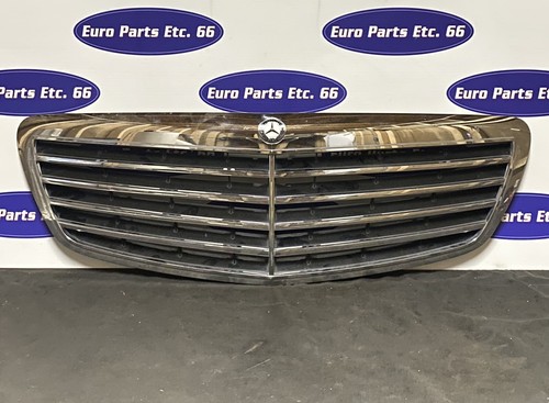 07-09 Mercedes W221 S550 S450 Front Hood Radiator Grill Grille ...