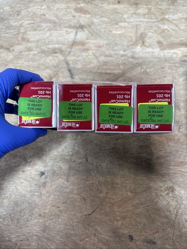 Microcuvette HemoCue hb201 Cuevettes 100 strips EXPIRED 4/2025 | eBay