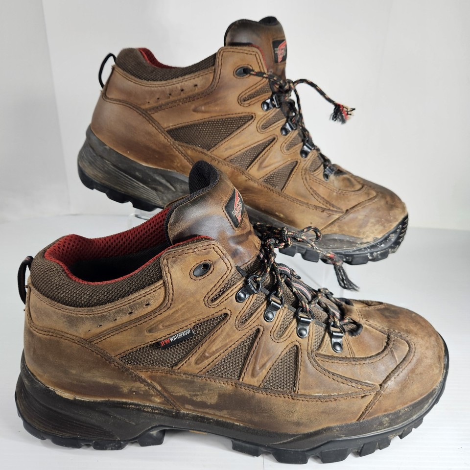 Men's Red Wing Boots 14 TruHiker 3" Waterproof Steel Safety Toe Hiker ...