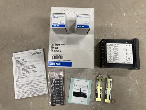 OMRON E5EK-AA2-500 Digital Controller New In Box With 2 E53-R Relay ...