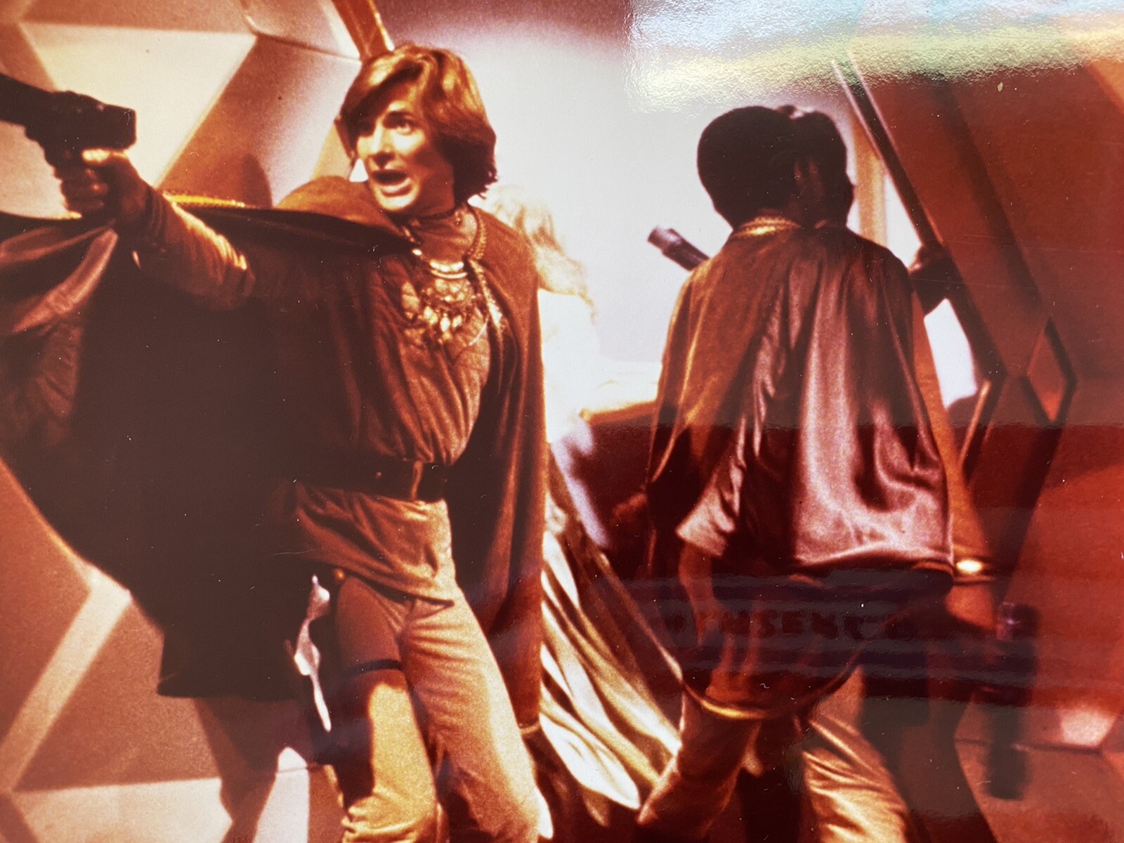 Vintage Still Shot Photo Battlestar Galactica Lt. Starbuck & Lt. Boomer ...