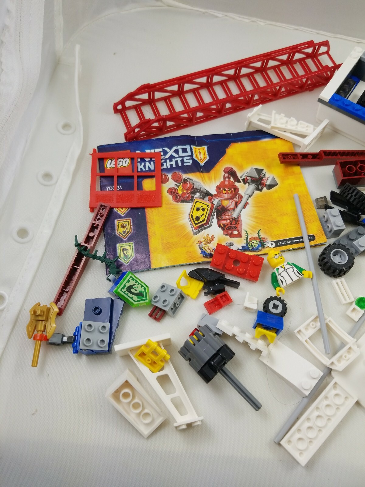 Vintage Legos Parts & Pieces Canoe and Miscellaneous Nexo Pieces and ...