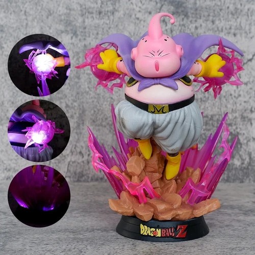 19cm Dragon Ball Z Majin Buu Figure w/LED Lamp Cool Fun Kids Toy Room ...