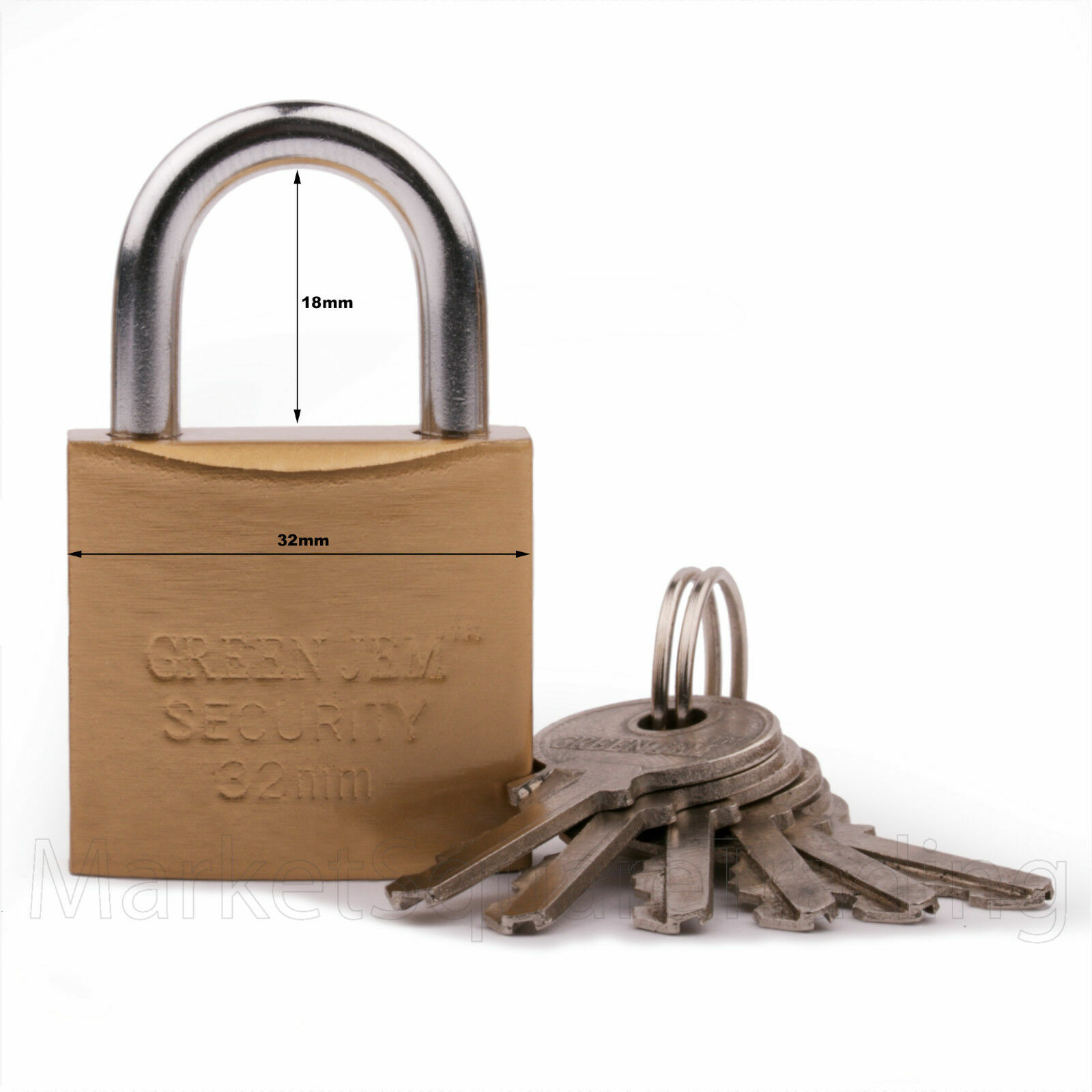 Padlocks Brass Iron Keyed Alike Good Quality Lock High Security Long ...